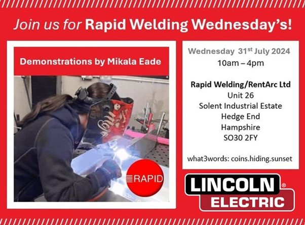 Welcome to the Rapid Newsletter (July 2024) - Rapid Welding Blog
